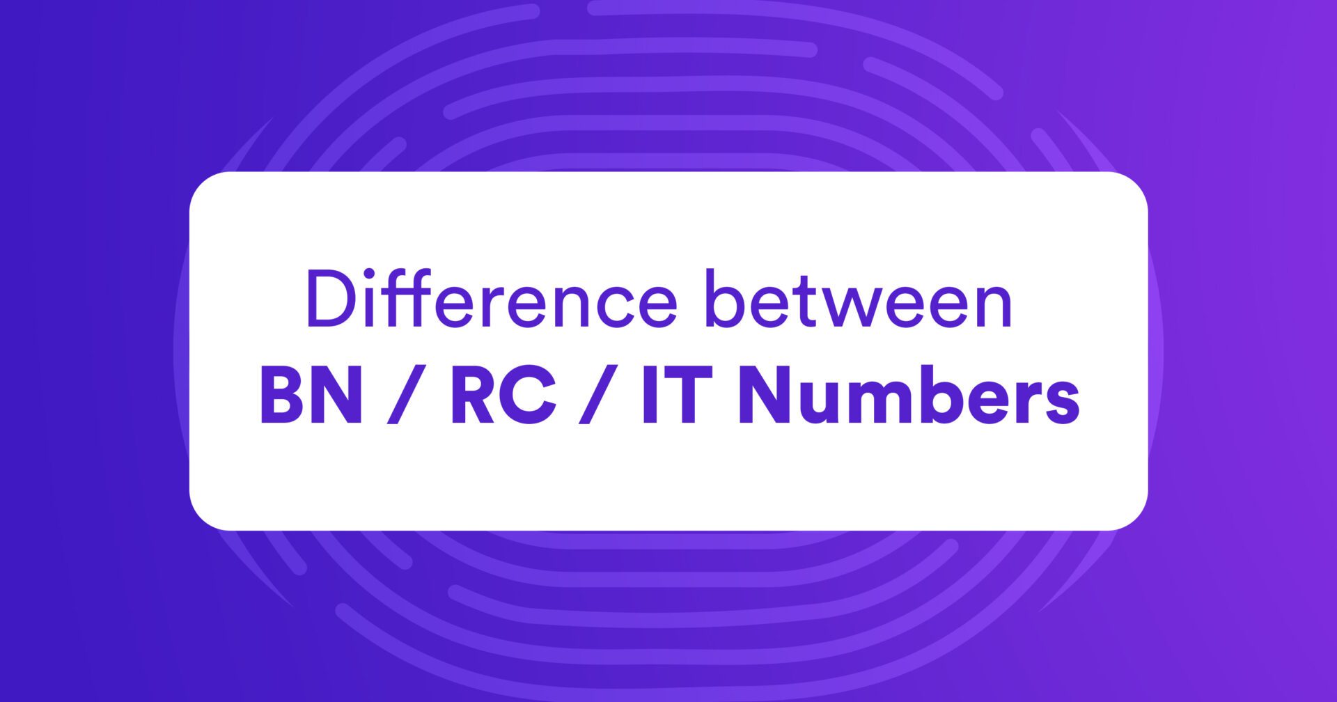 Exploring the Distinctions Among BN, RC, and IT Numbers: A Verification ...