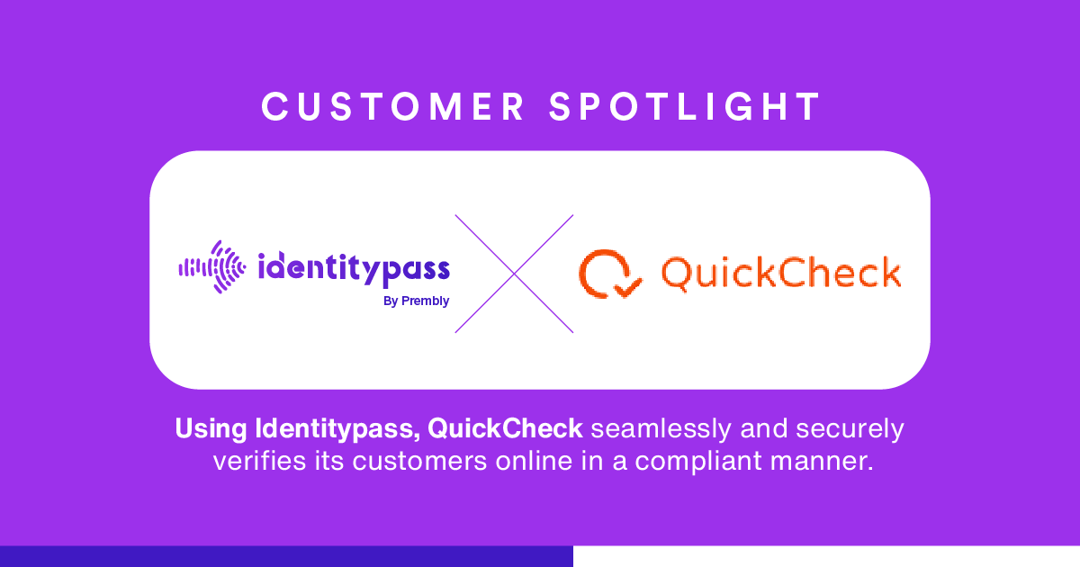 QuickCheck onboards only real customers faster- thanks to Digital ...